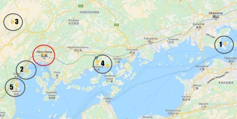 5 Fun and Easy DAY TRIPS from HIROSHIMA (How to Get There+Things to Do ...