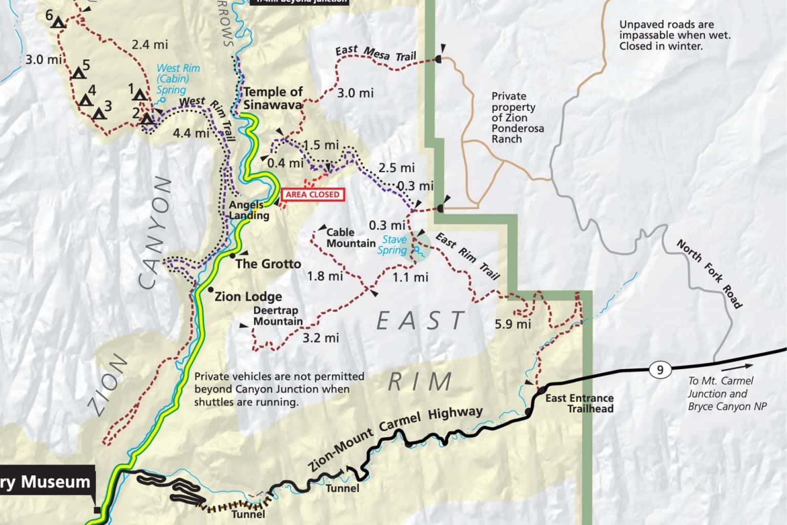 How to Hike to OBSERVATION POINT via EAST MESA TRAIL: Unveiling Zion's ...