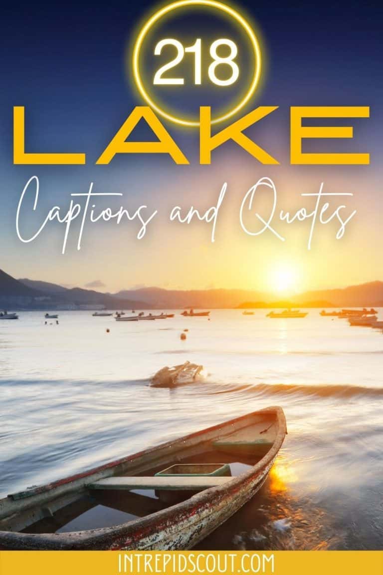 218 Beautiful LAKE CAPTIONS and QUOTES to Accompany Your Lake Photos ...
