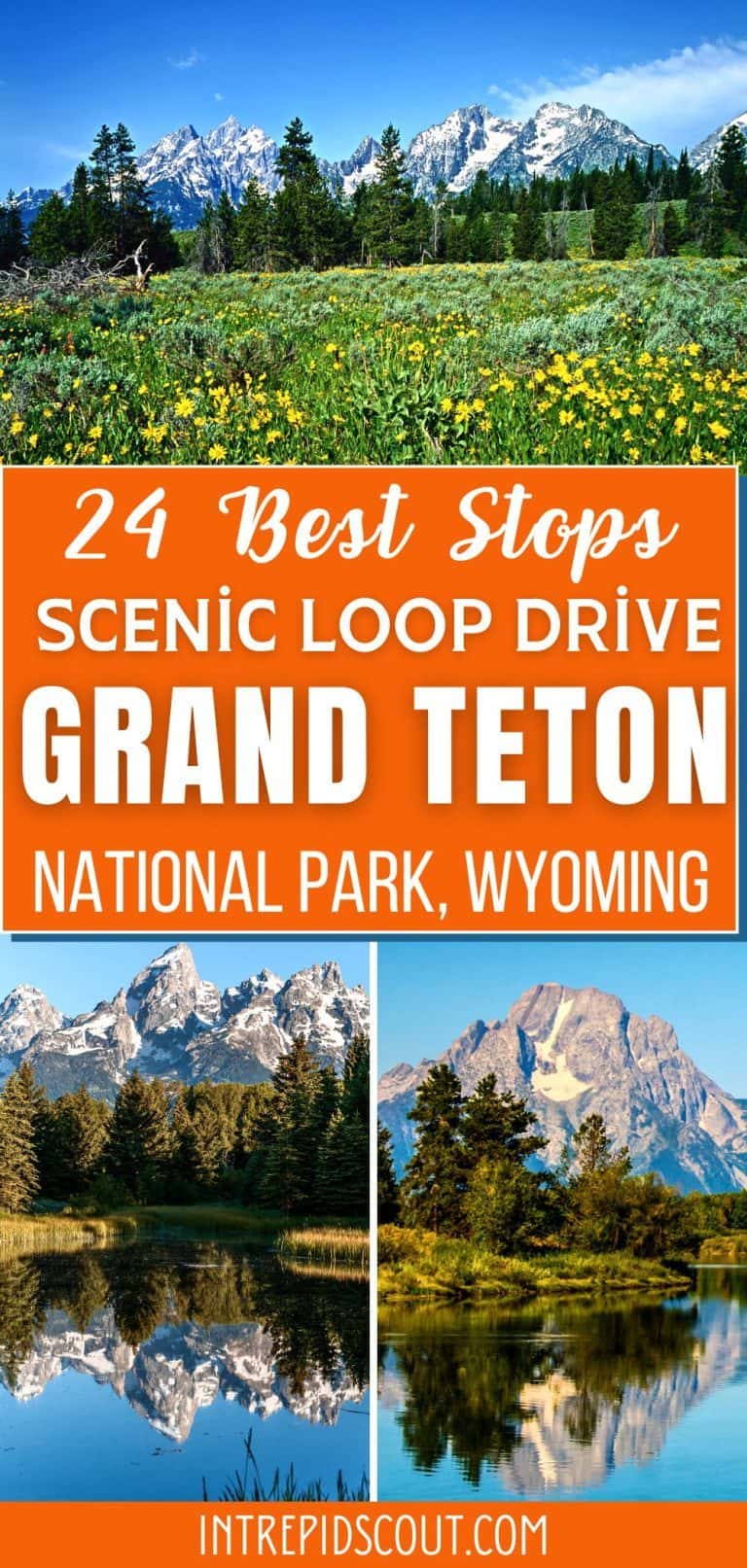 42-Mile SCENIC LOOP DRIVE in GRAND TETON (24 Stops You Can't Miss ...