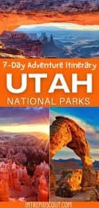 Utah National Parks: 7-Day Adventure Itinerary Through Spectacular ...