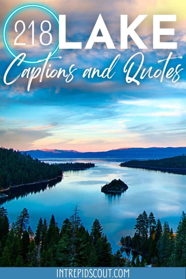 218 Beautiful LAKE CAPTIONS and QUOTES to Accompany Your Lake Photos ...