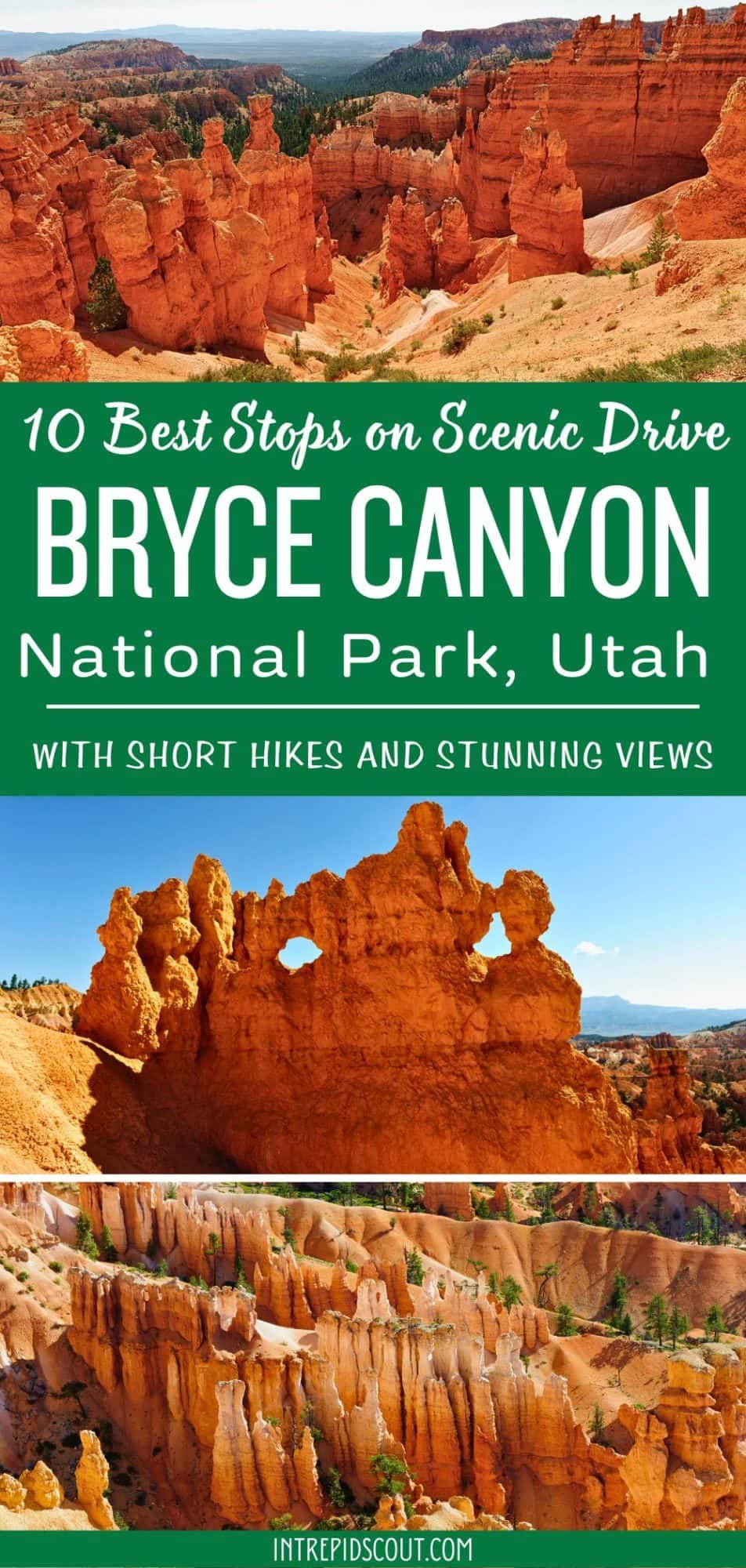 10 Best Stops on Scenic Drive in Bryce Canyon (Map+Tips) • Intrepid Scout