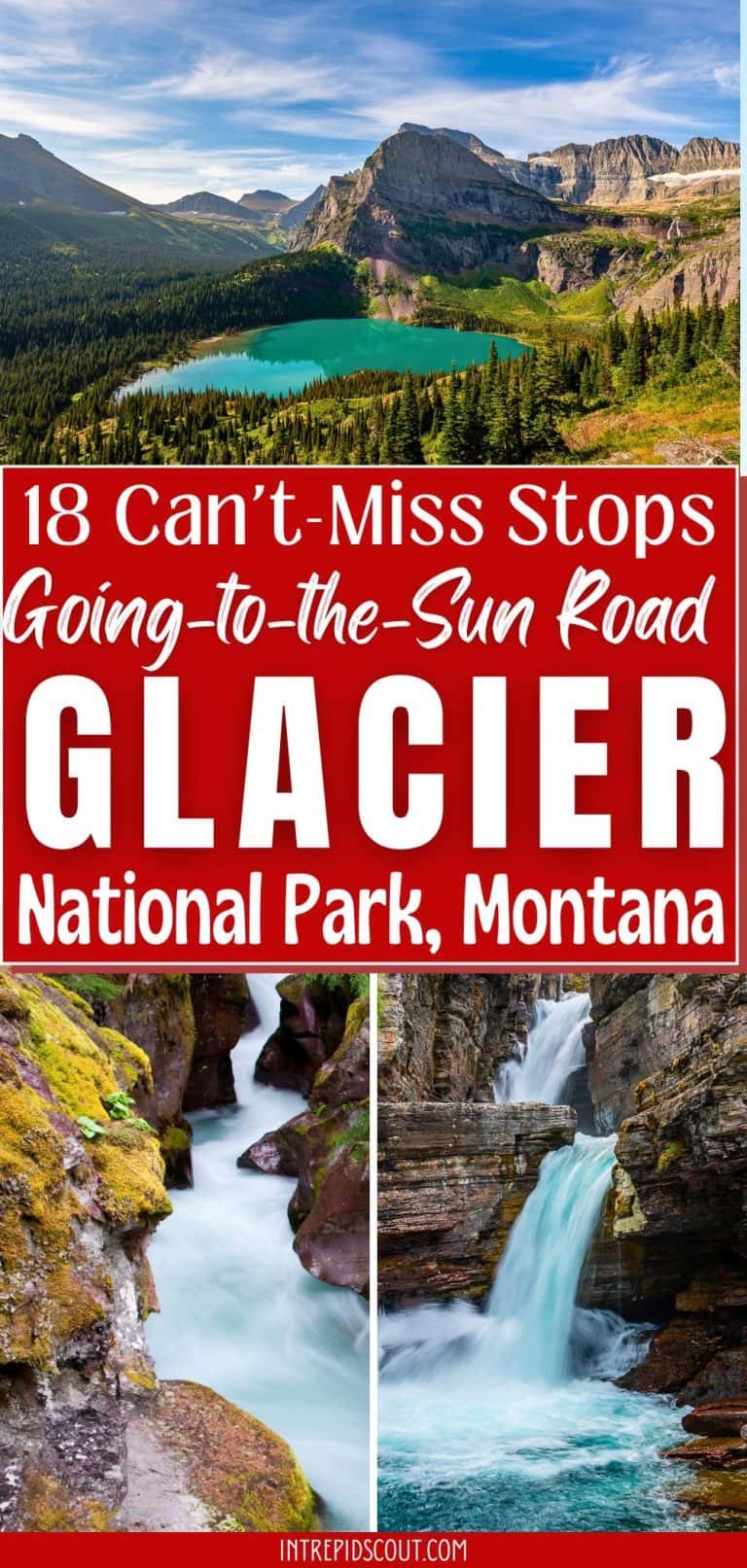 18 Can't Miss STOPS on GOING-TO-THE-SUN ROAD in Glacier National Park ...