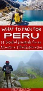 What to Pack for Peru: 14 Detailed Essentials for an Adventure-Filled ...