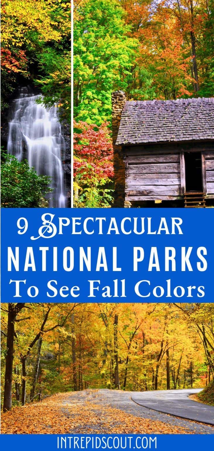 9 Best National Parks to See Fall Colors (Ranked!) • Intrepid Scout