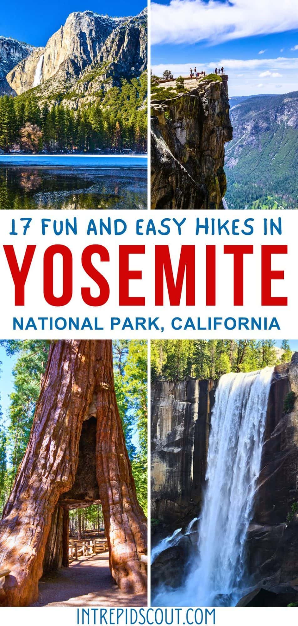 17 Easy Hikes in Yosemite Perfect for All Ages (Useful Tips+Maps ...