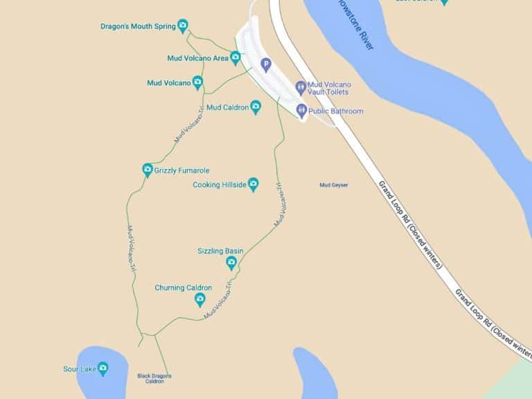 16 Best Stops on Yellowstone Grand Loop Drive (Maps+Useful Tips ...