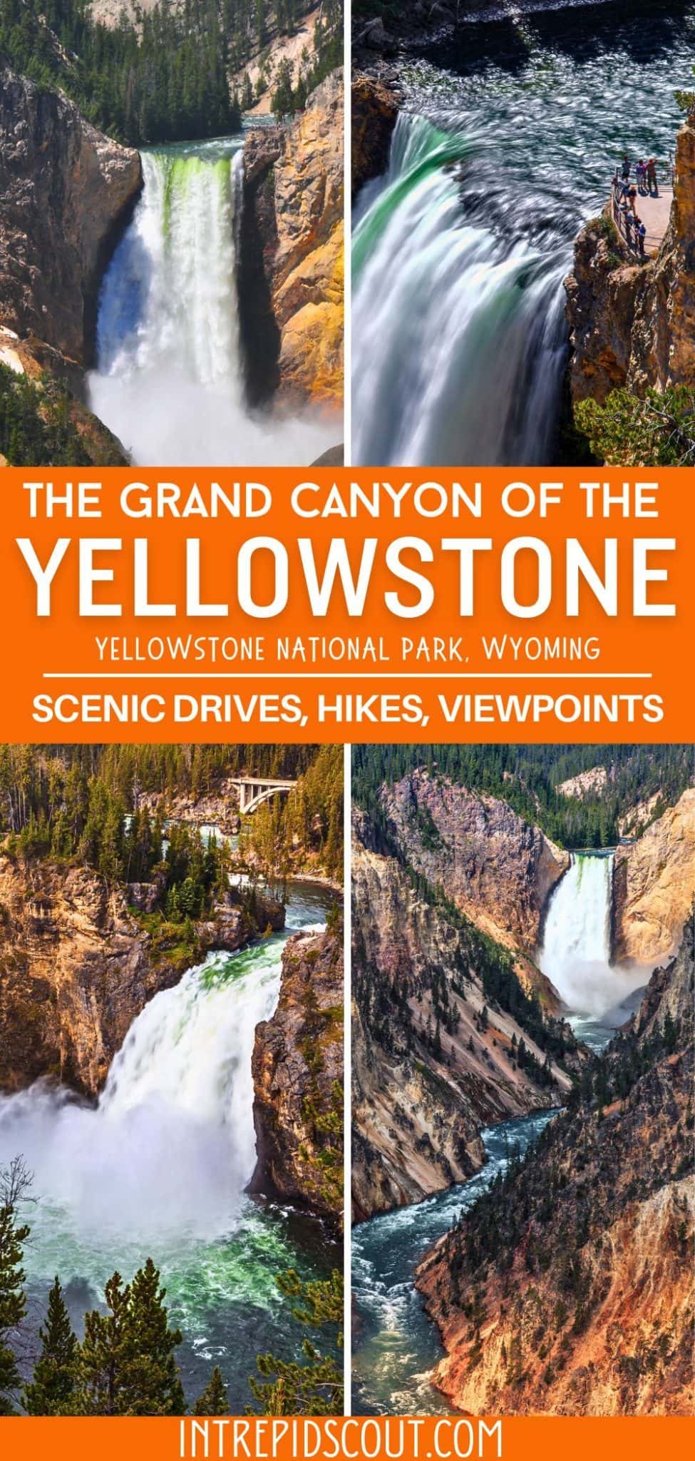 Guide to the Grand Canyon of the Yellowstone: 3 Scenic Drives, Hikes ...