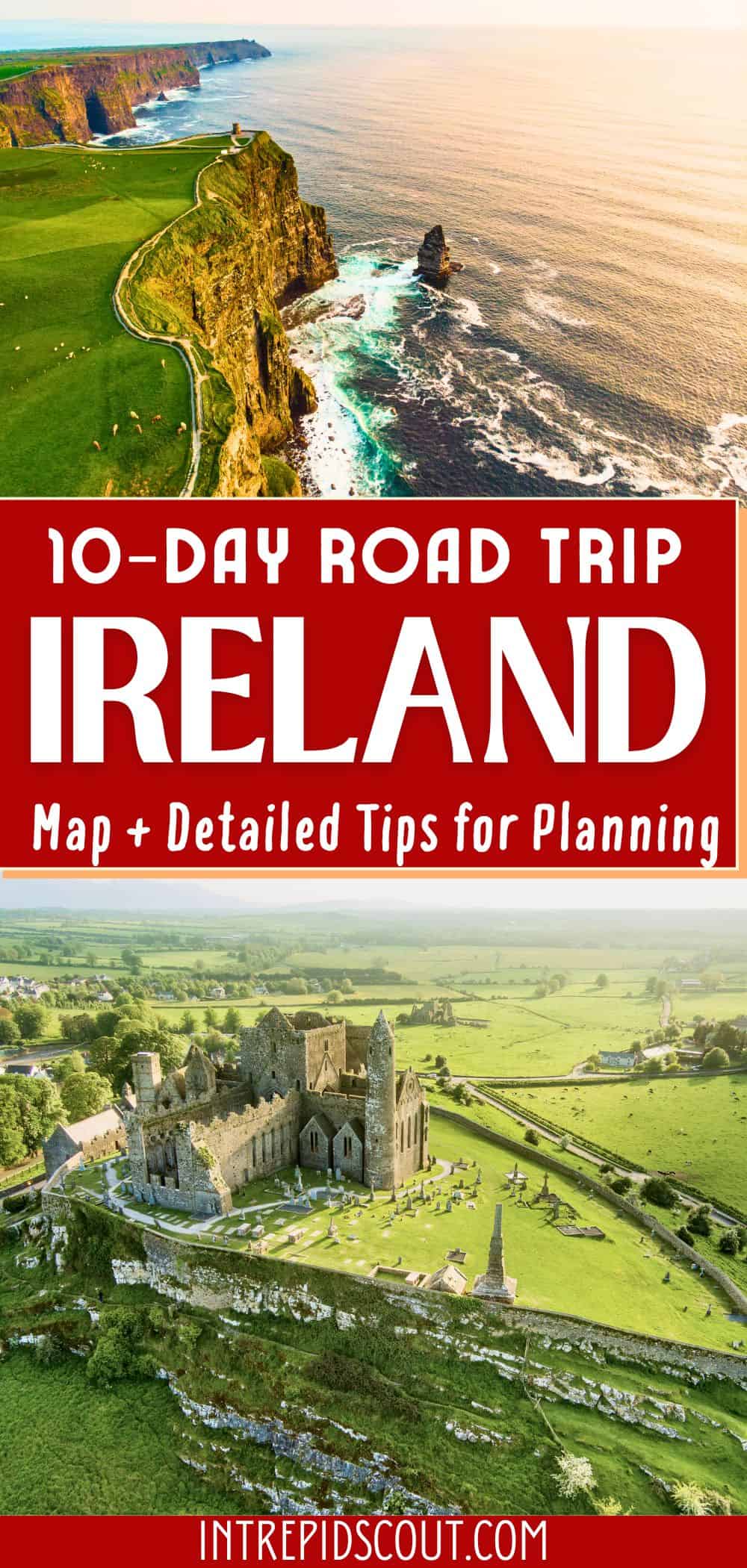 Perfect 10-Day Ireland Road Trip Itinerary (Detailed Map+Tips for ...